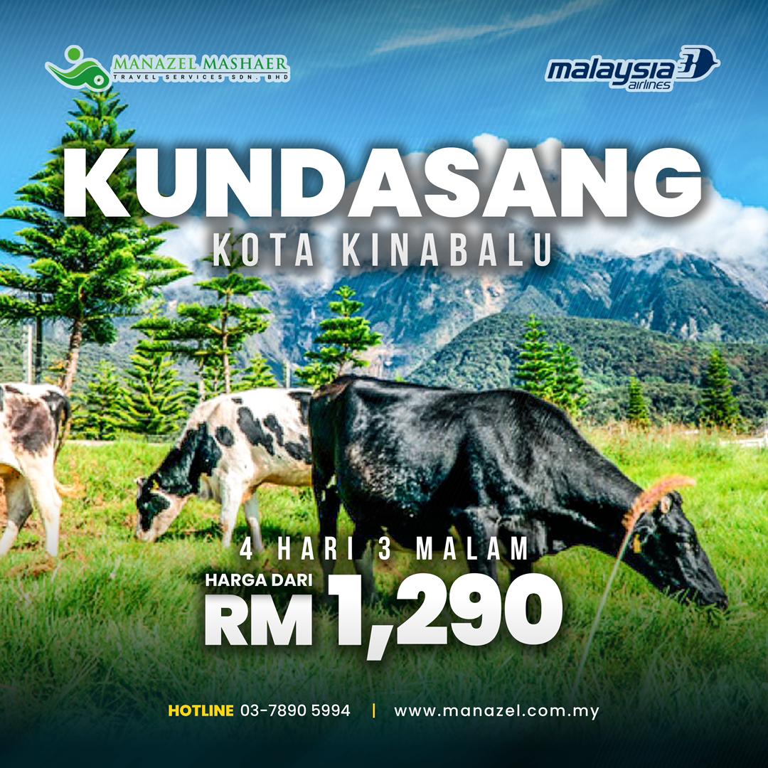 Pakej Kundasang 4H3M 2025 | Dari RM 1,290 Termasuk Flight