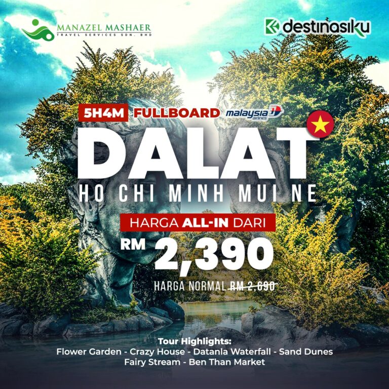 Manazel Al Mashaer Travel - Destinasiku - Pakej Percutian Dalam & Luar Negara