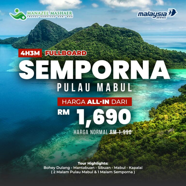 Manazel Al Mashaer Travel - Destinasiku - Pakej Percutian Dalam & Luar Negara